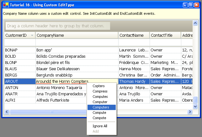 KB: How do I integrate 'as you type' checking with Janus Systems GridEX control?